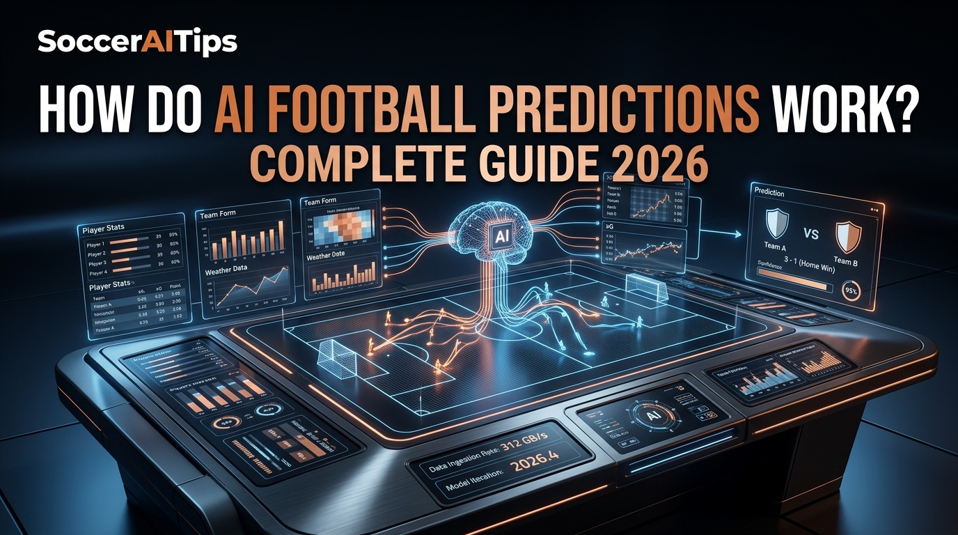 How AI Football Predictions Work 2026 | SoccerAiTips | Soccer AI Tips